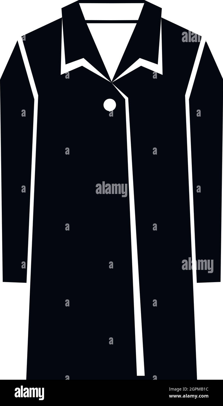 Female elegant coat Stock Vector Images - Alamy