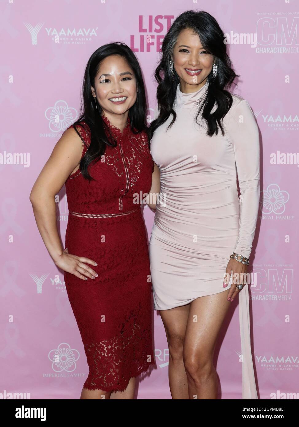 LOS ANGELES, CALIFORNIA, USA - SEPTEMBER 29: Actresses Sylvia Kwan and ...