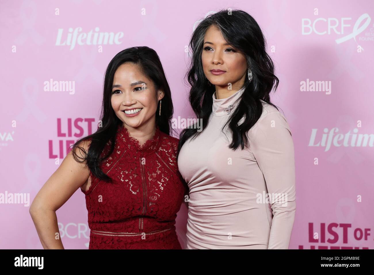 LOS ANGELES, CALIFORNIA, USA - SEPTEMBER 29: Actresses Sylvia Kwan and ...