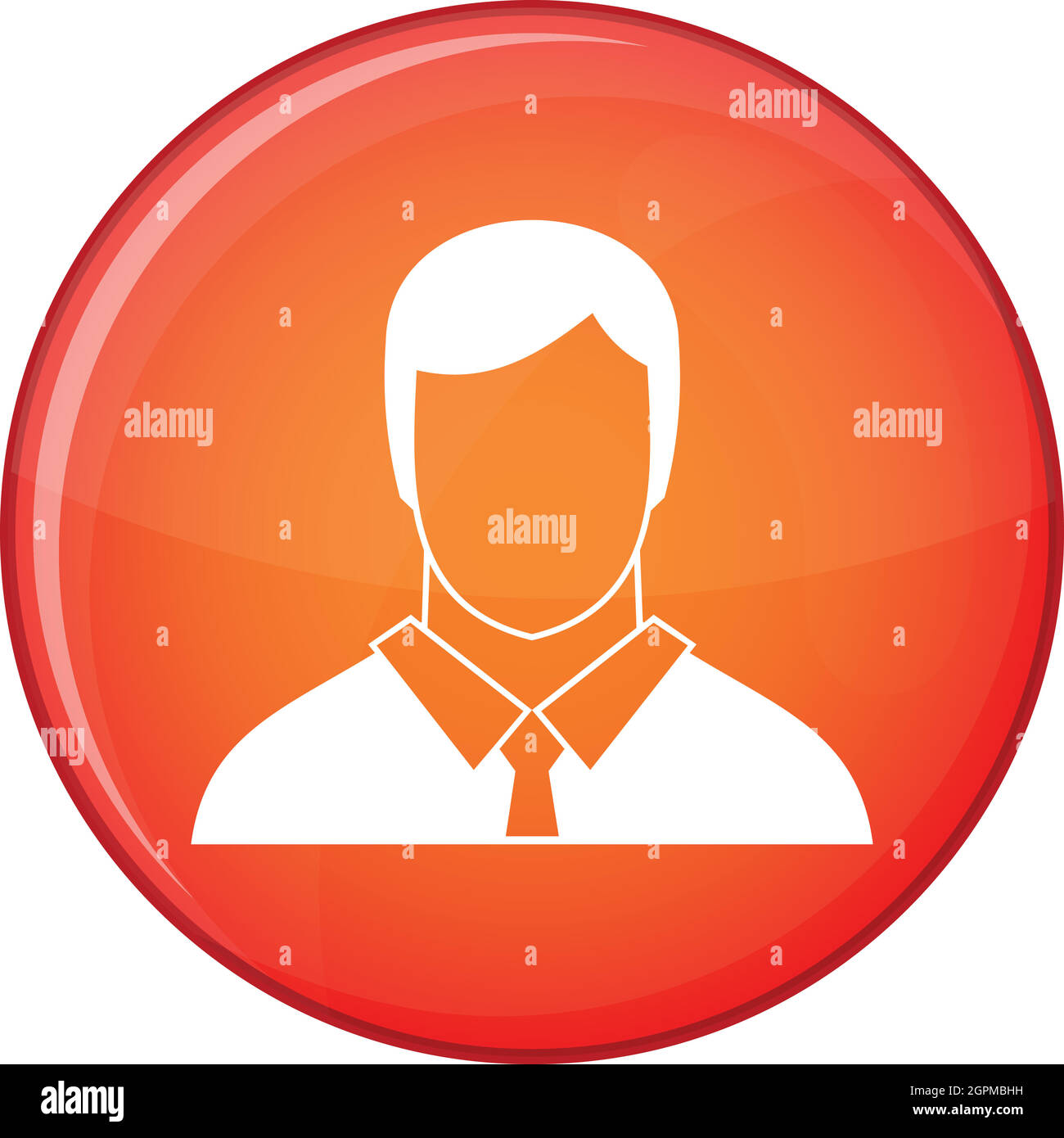 Manager icon, flat style Stock Vector Image & Art - Alamy
