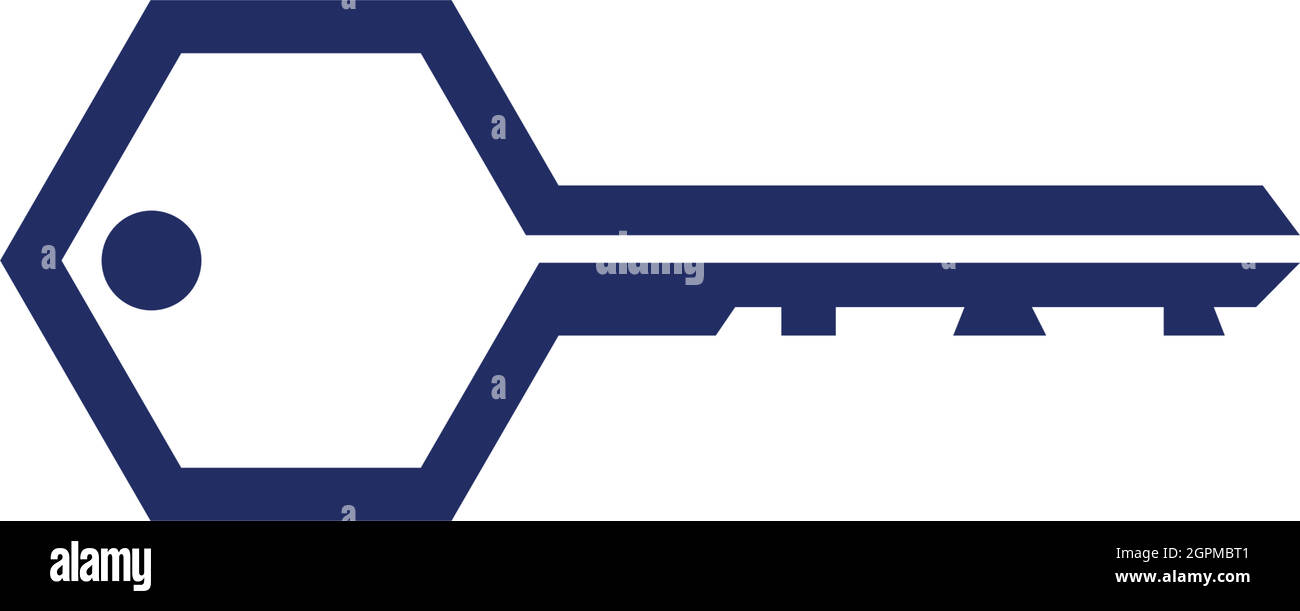 Simple key logo icon design vector template Stock Vector Image & Art ...