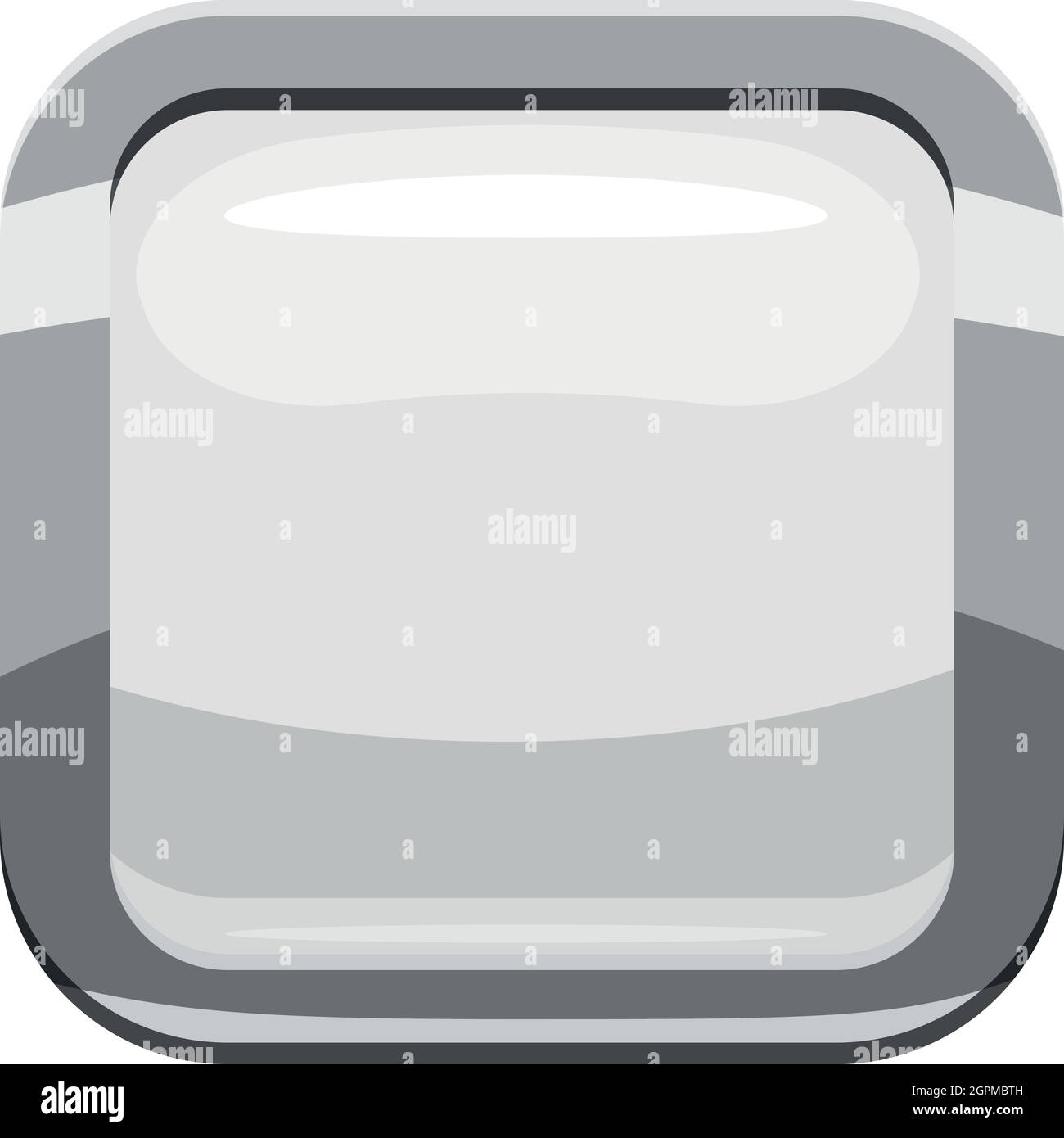 Icon glossy button design Stock Vector Images - Alamy