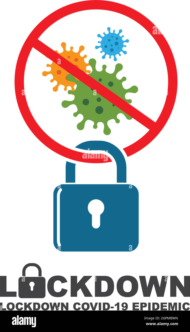 Coronavirus corona virus covid19 covid 19 lockdown Stock Vector Images ...
