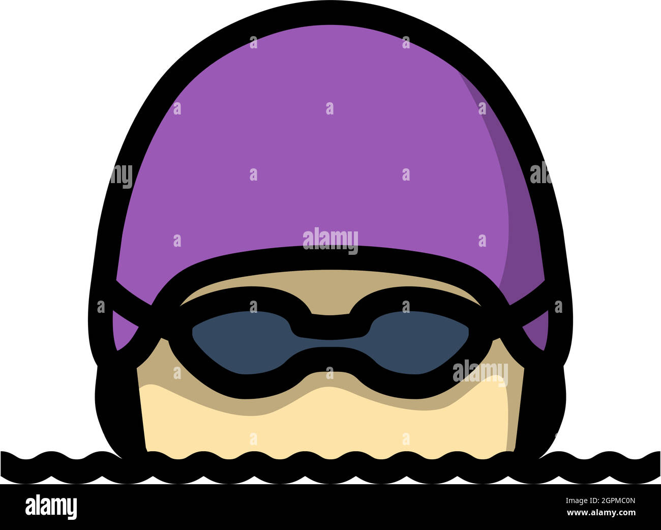 Man swim icon hi-res stock photography and images - Alamy