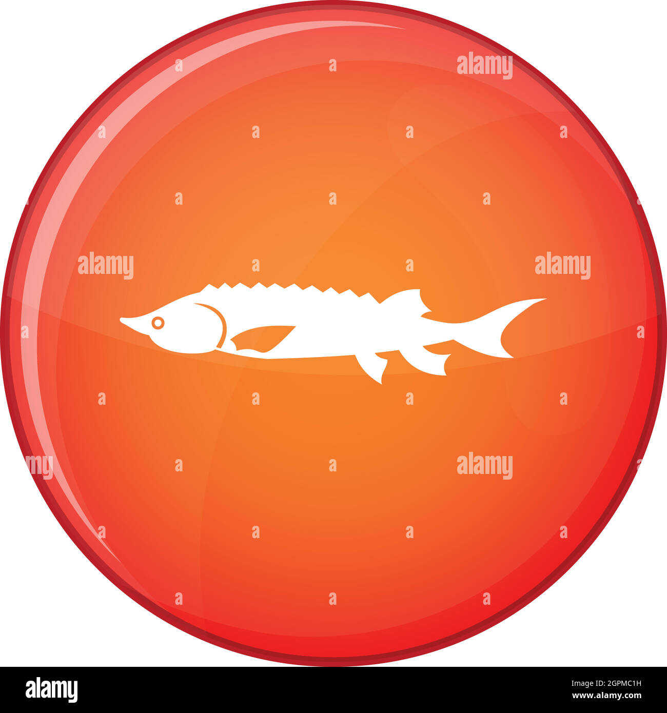 Fresh fish illustration vector Stock Vector Images - Alamy