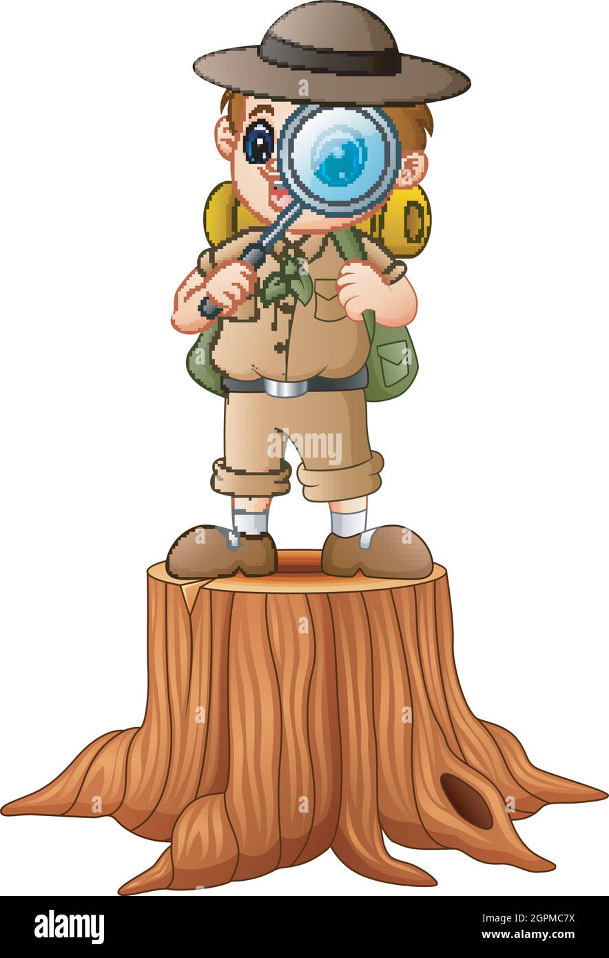 Magnifying glass explore hi-res stock photography and images - Alamy