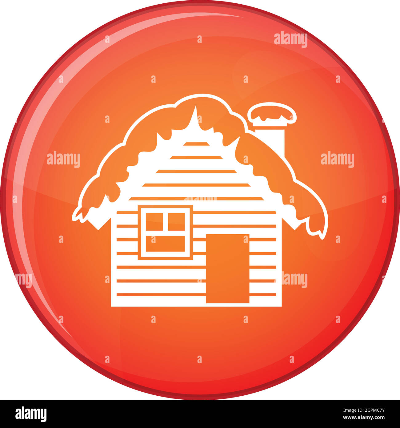 Ice covered house Stock Vector Images - Alamy
