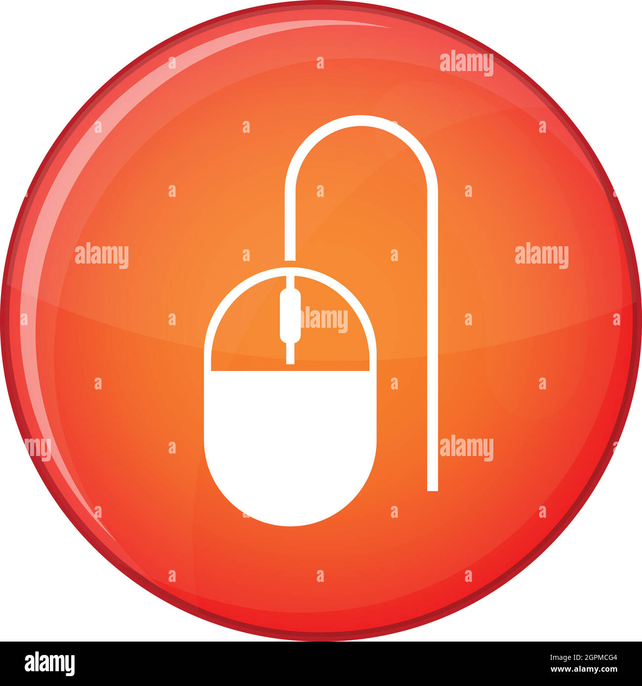 Computer mouse icon, flat style Stock Vector Image & Art - Alamy