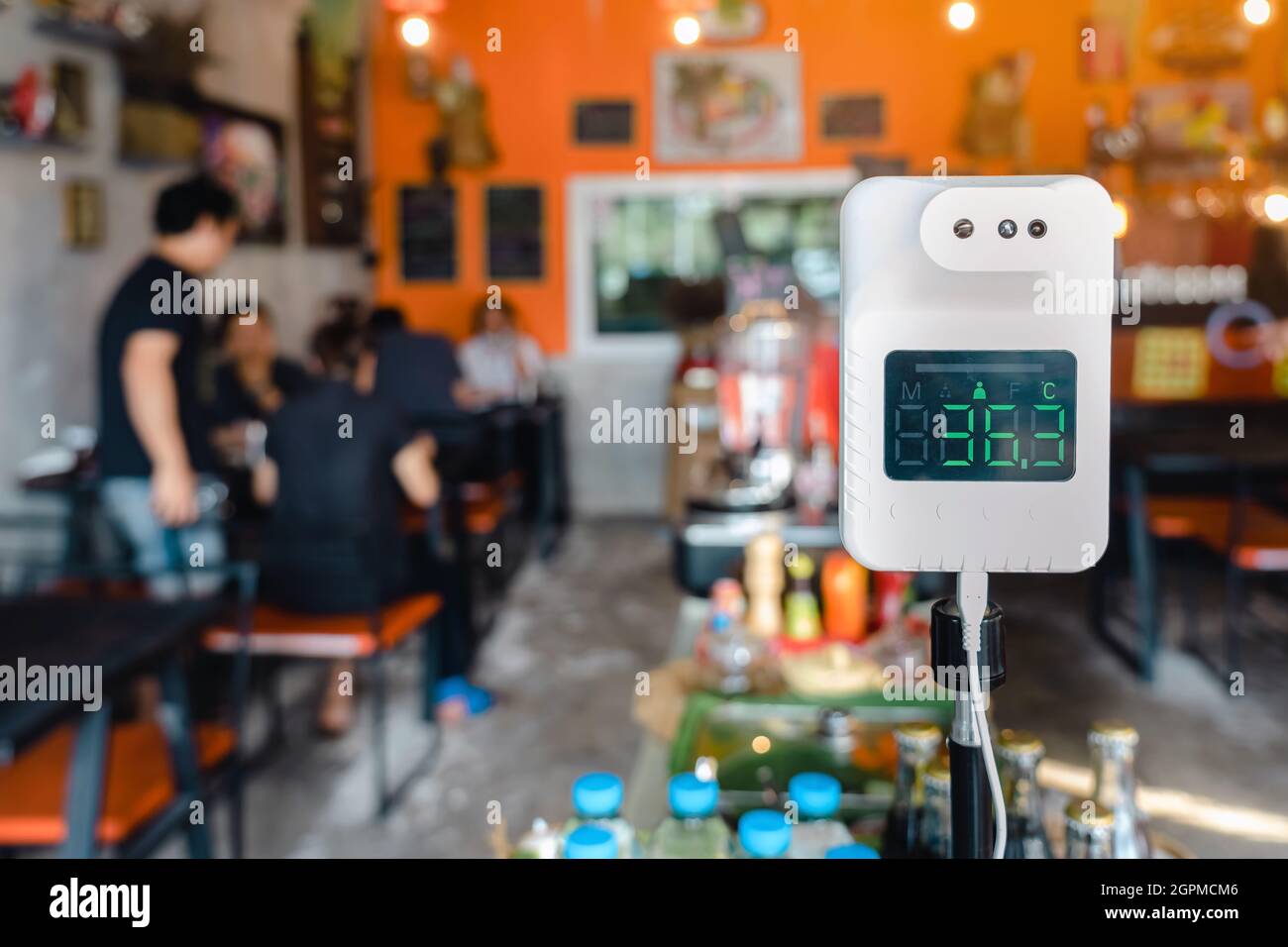 Digital automatic body measuring temperature machine for measuring body ...