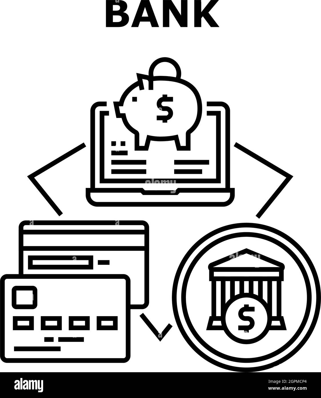 Bank Finance Vector Concept Color Illustration Stock Vector Image & Art ...