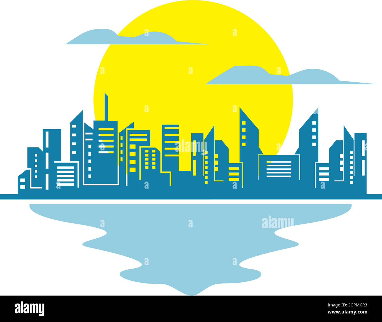 Sun road hotel Stock Vector Images - Alamy