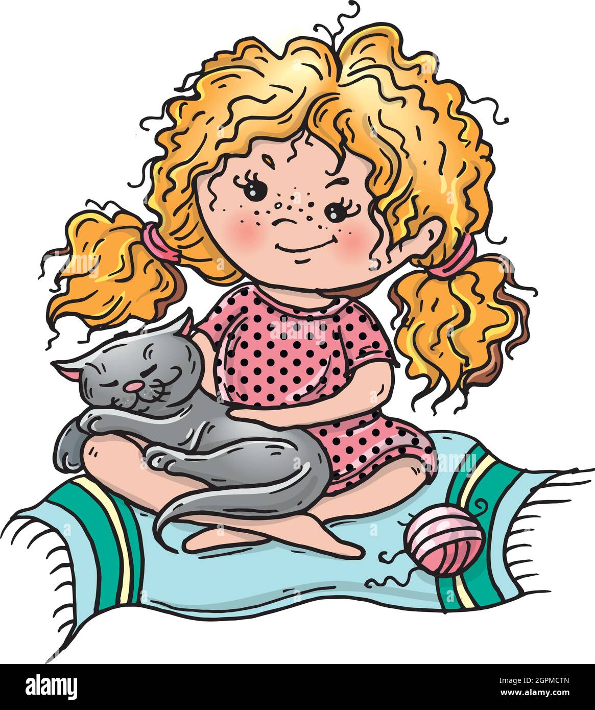 Grandfather children avatar character hi-res stock photography and ...