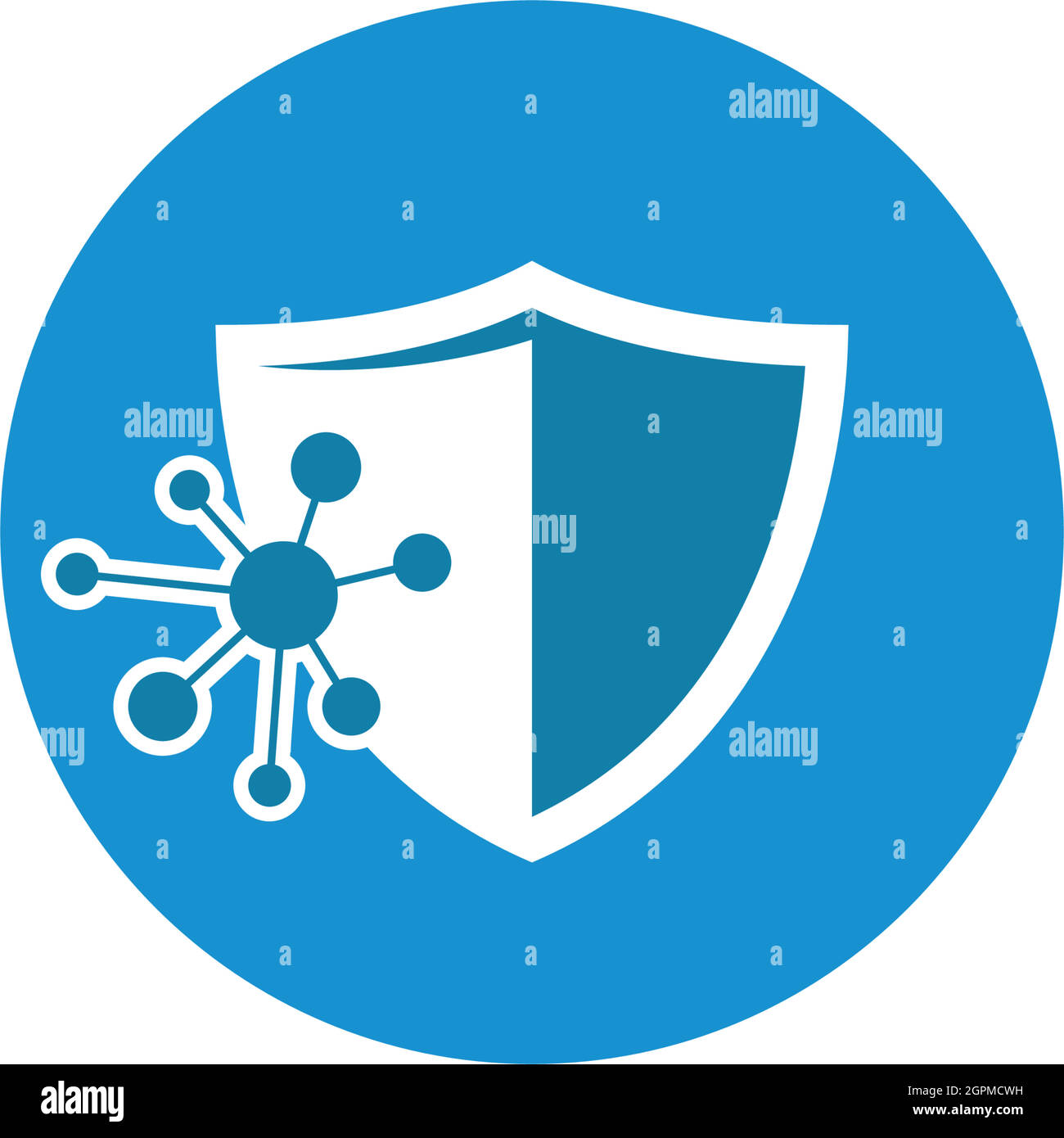 Cyber security data protection shield Stock Vector Images - Alamy