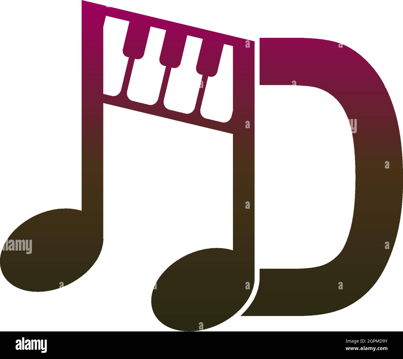 D note Stock Vector Images - Alamy