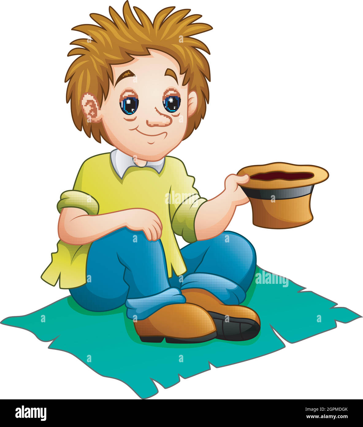 Beggar Child Clipart