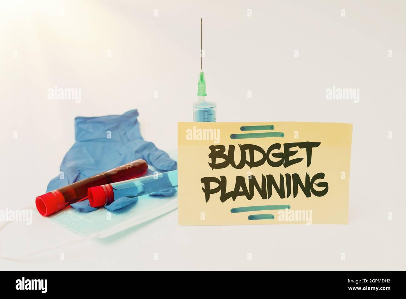 Handwriting text Budget Planning. Word for The written description ...