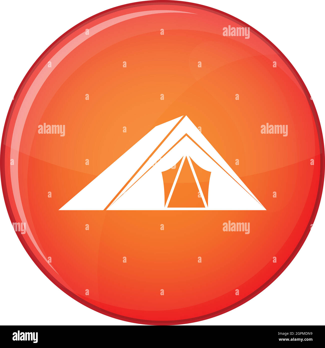 Dome tent icon hi-res stock photography and images - Alamy