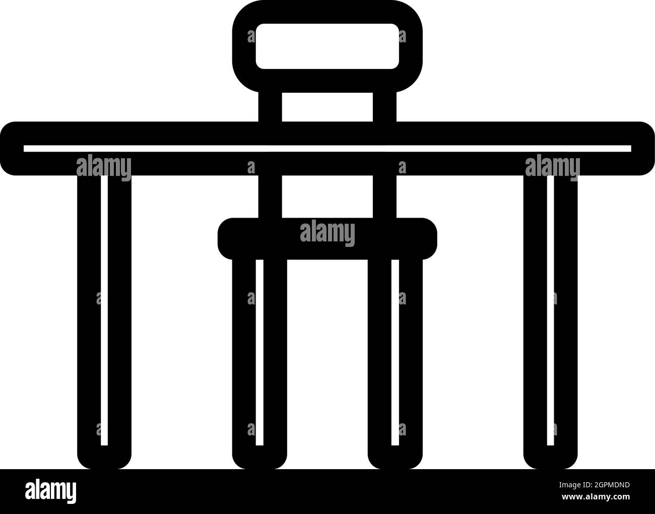 Social table Stock Vector Images - Alamy