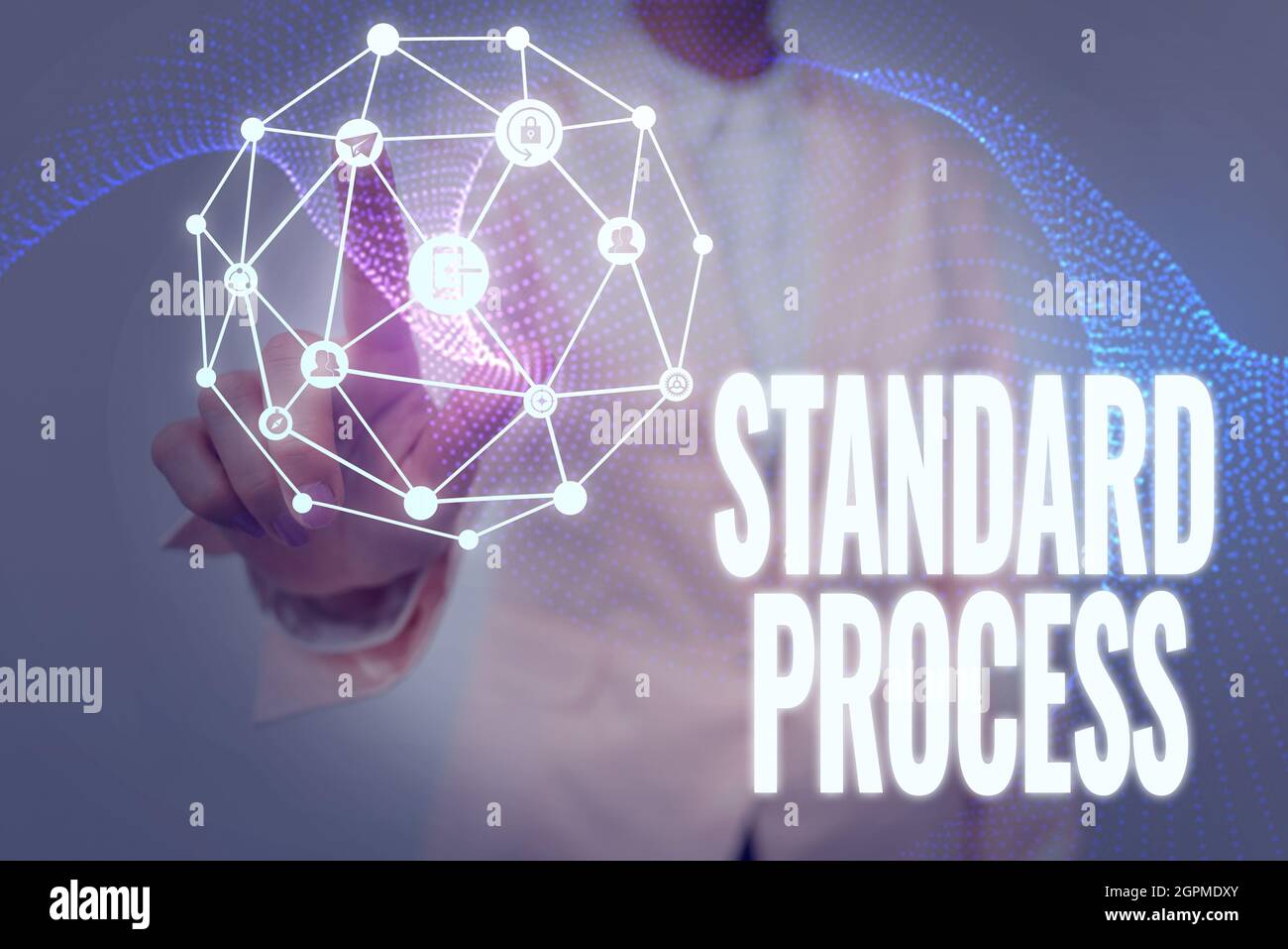 Conceptual display Standard Process. Business showcase rules made to be ...