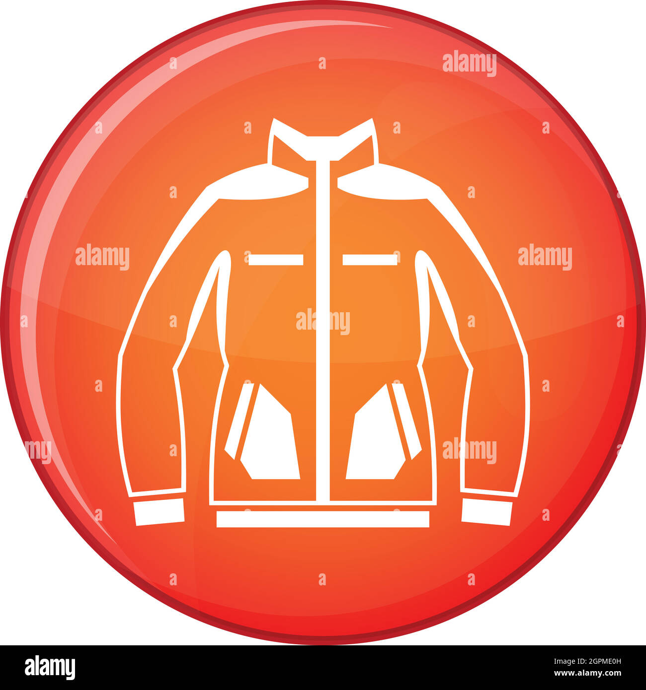 Icon winter jacket Stock Vector Images - Alamy