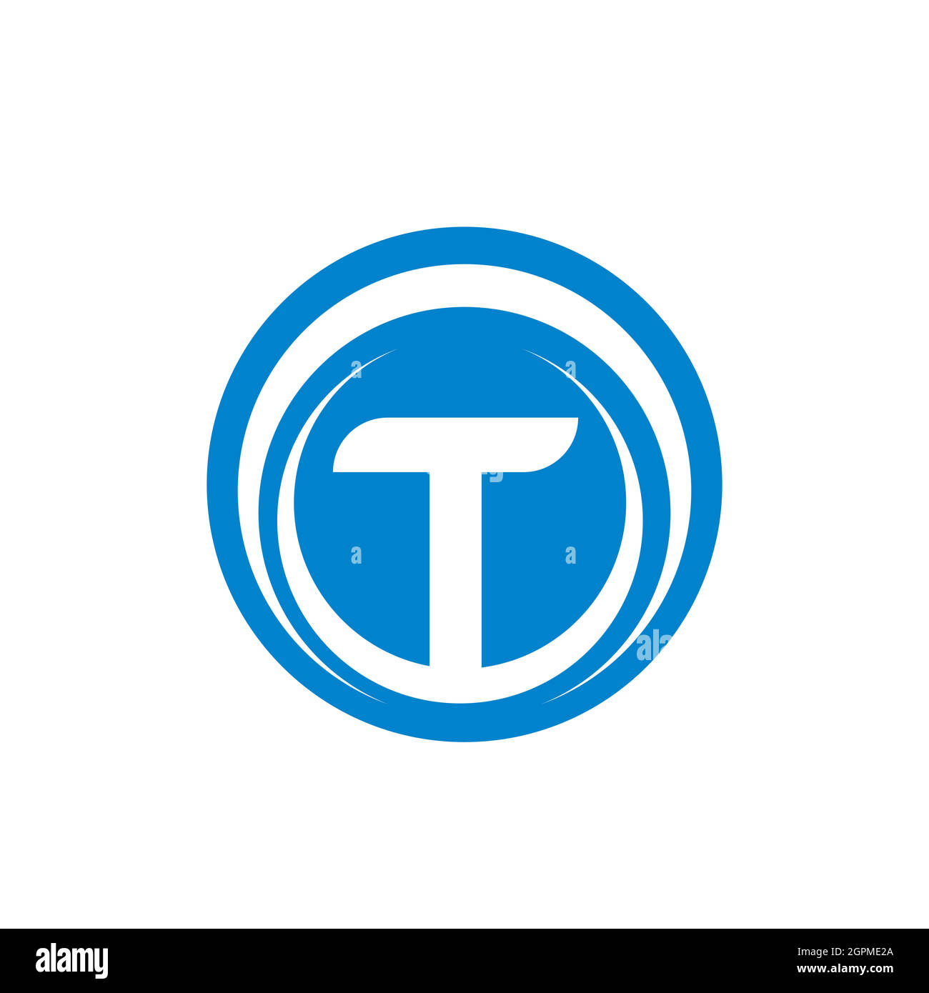 T logo and symbol vector Stock Vector Image & Art - Alamy