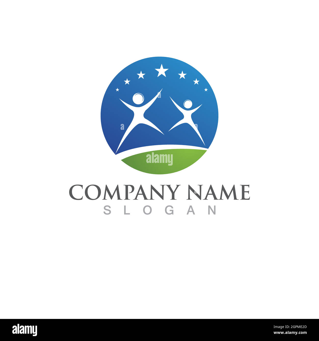 Human character logo sign hi-res stock photography and images - Alamy