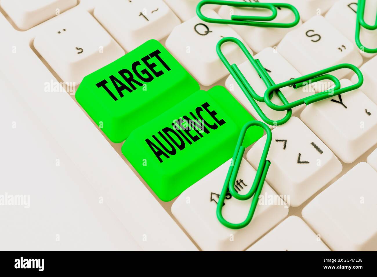 Hand writing sign Target Audience. Word Written on category of showing ...