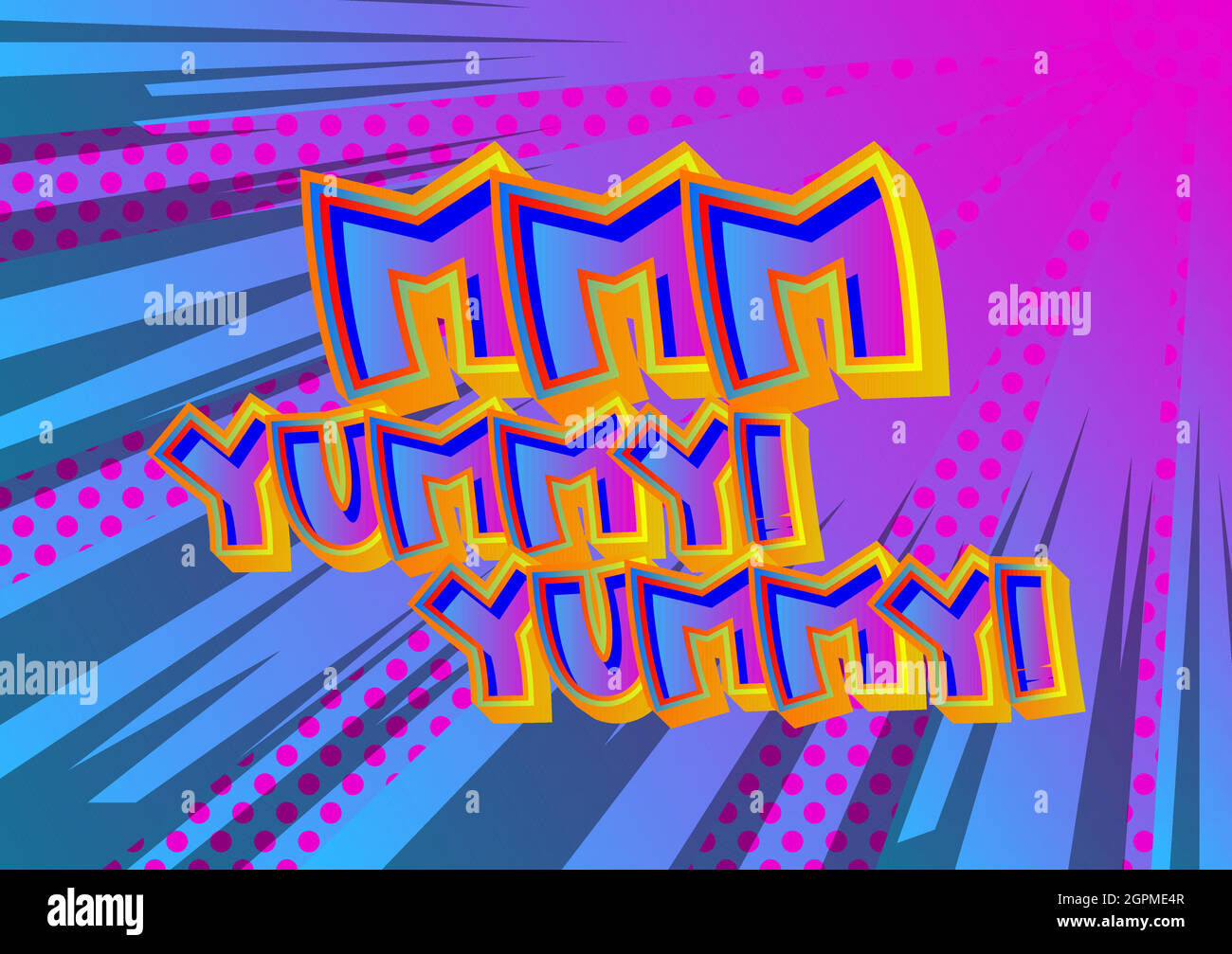 Mmm good Stock Vector Images - Alamy