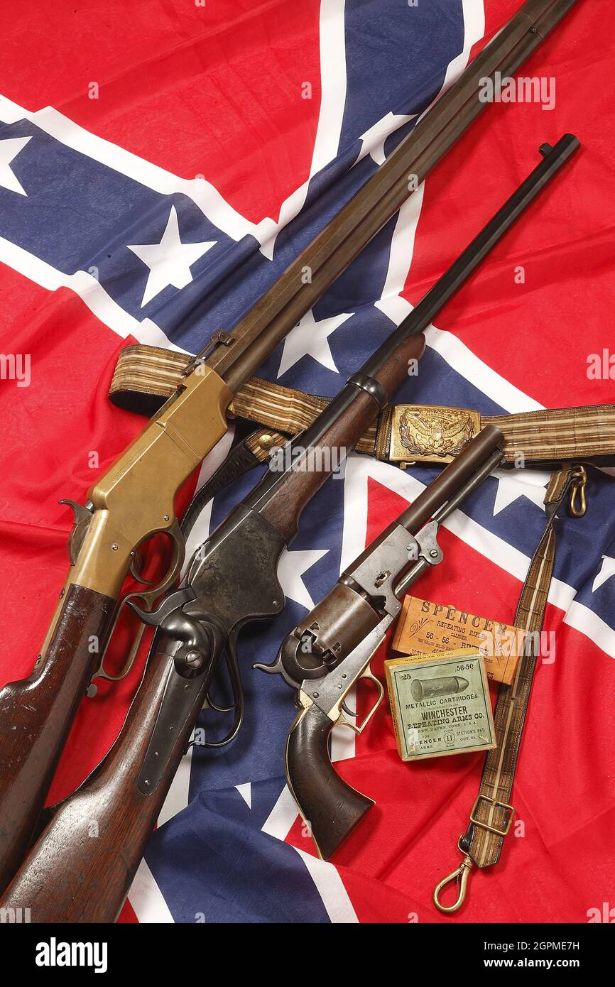 American civil war weapons Stock Photo - Alamy