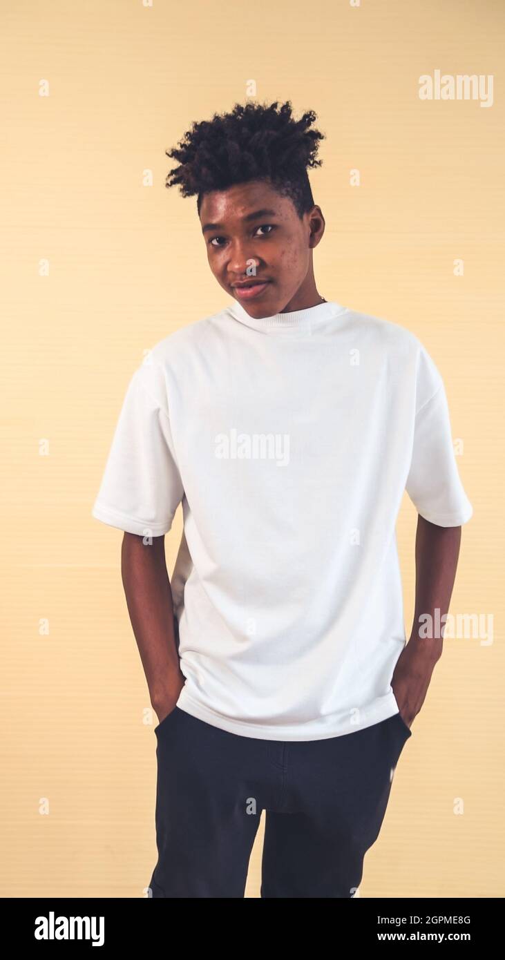 Black african american student teenager hi-res stock photography and ...