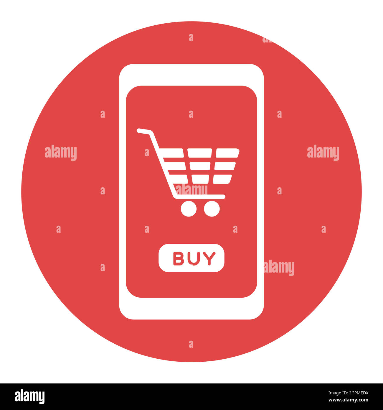 Mobile app shopping online Stock Vector Images - Alamy