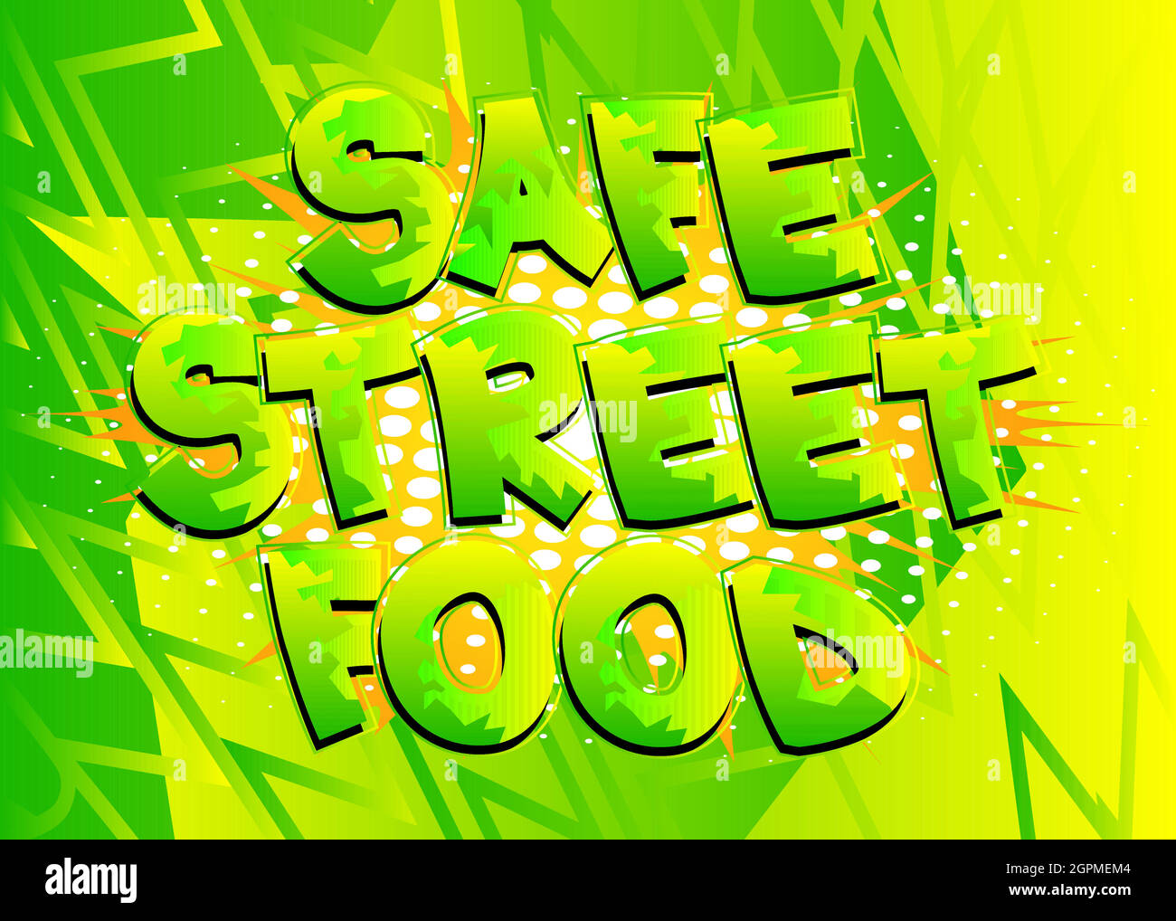 Food comic hi-res stock photography and images - Alamy