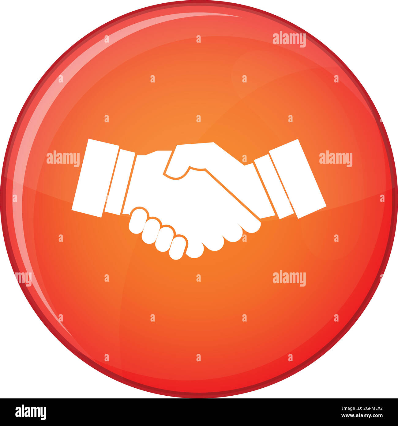 Handshake illustration Stock Vector Images - Alamy