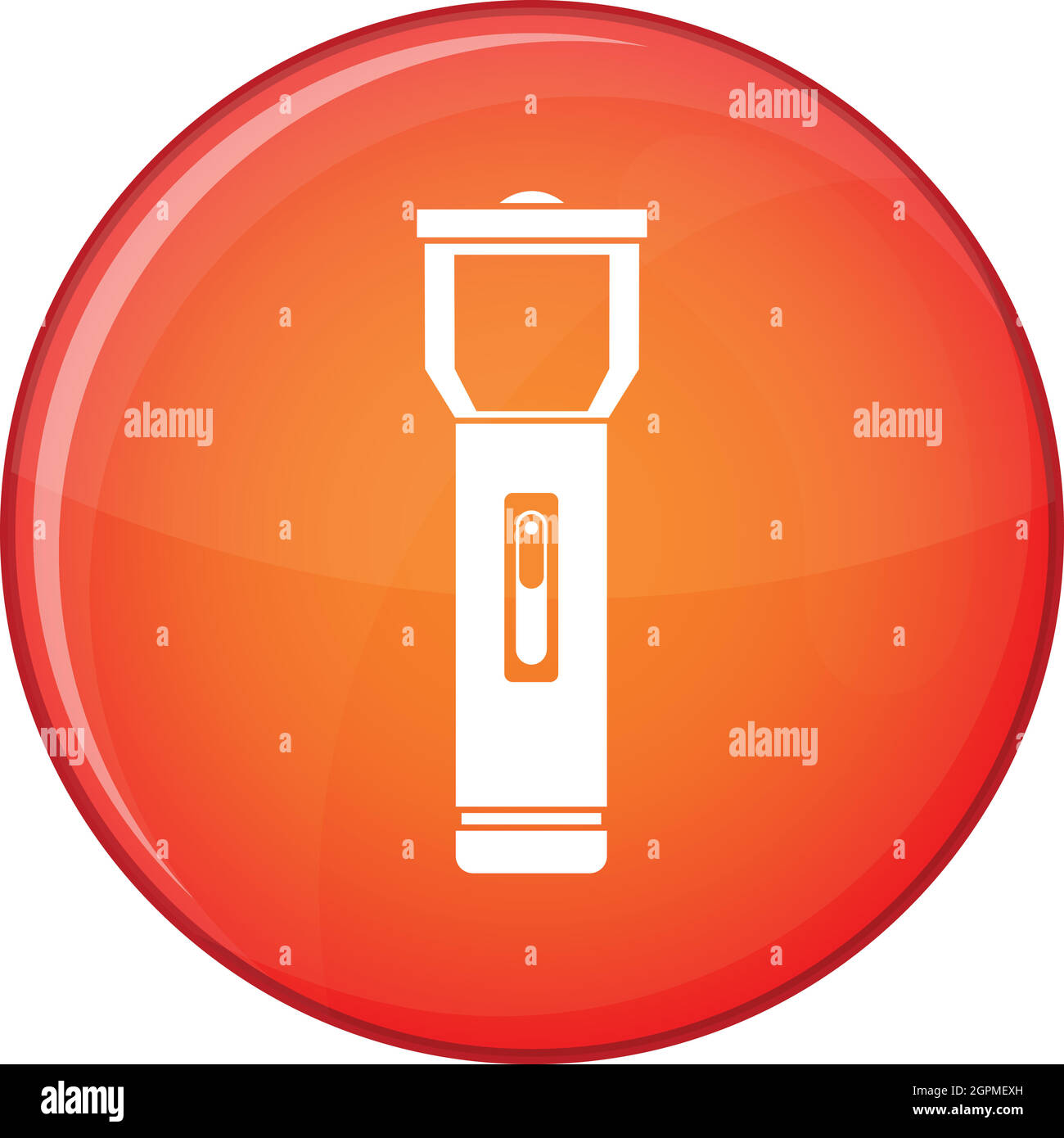 Pocket flashlight icon, flat style Stock Vector Image & Art - Alamy