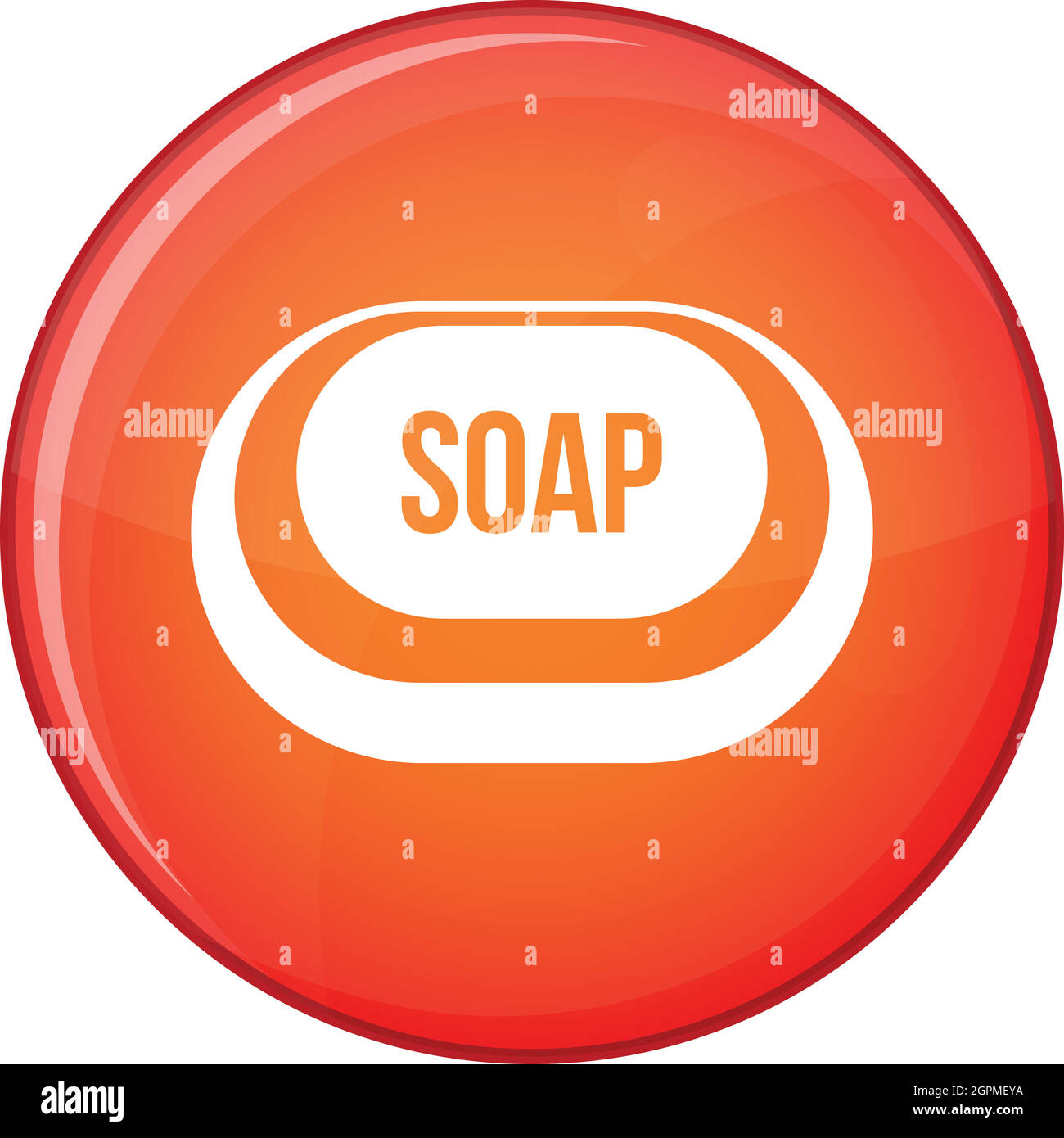 Soap icon, flat style Stock Vector Image & Art - Alamy