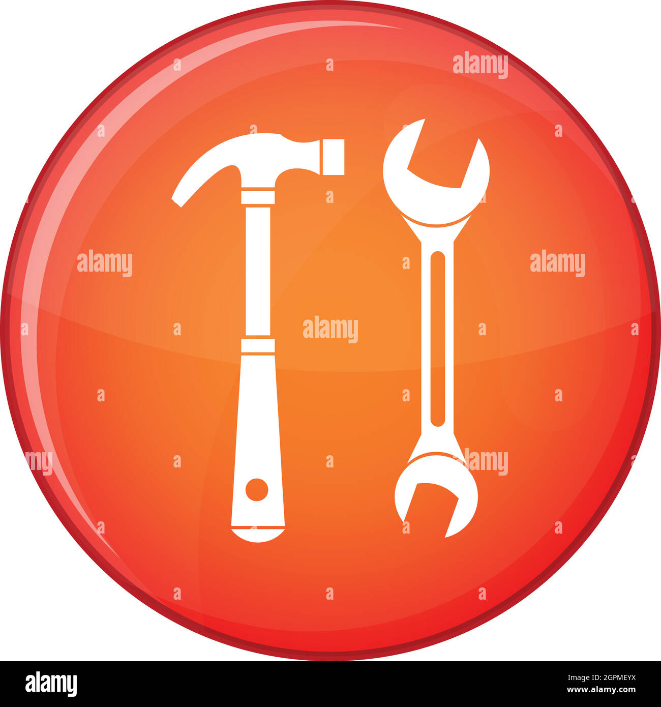 Machinery hammer Stock Vector Images - Alamy