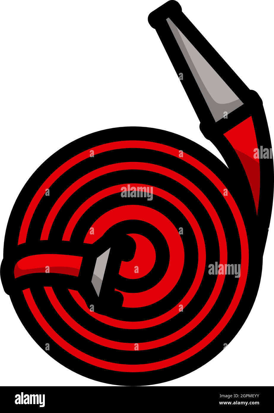 Fire Hose Icon Stock Vector Image & Art - Alamy