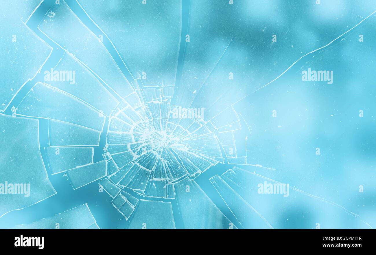 Broken ice on light blue background. Winter abstract illustration Stock ...