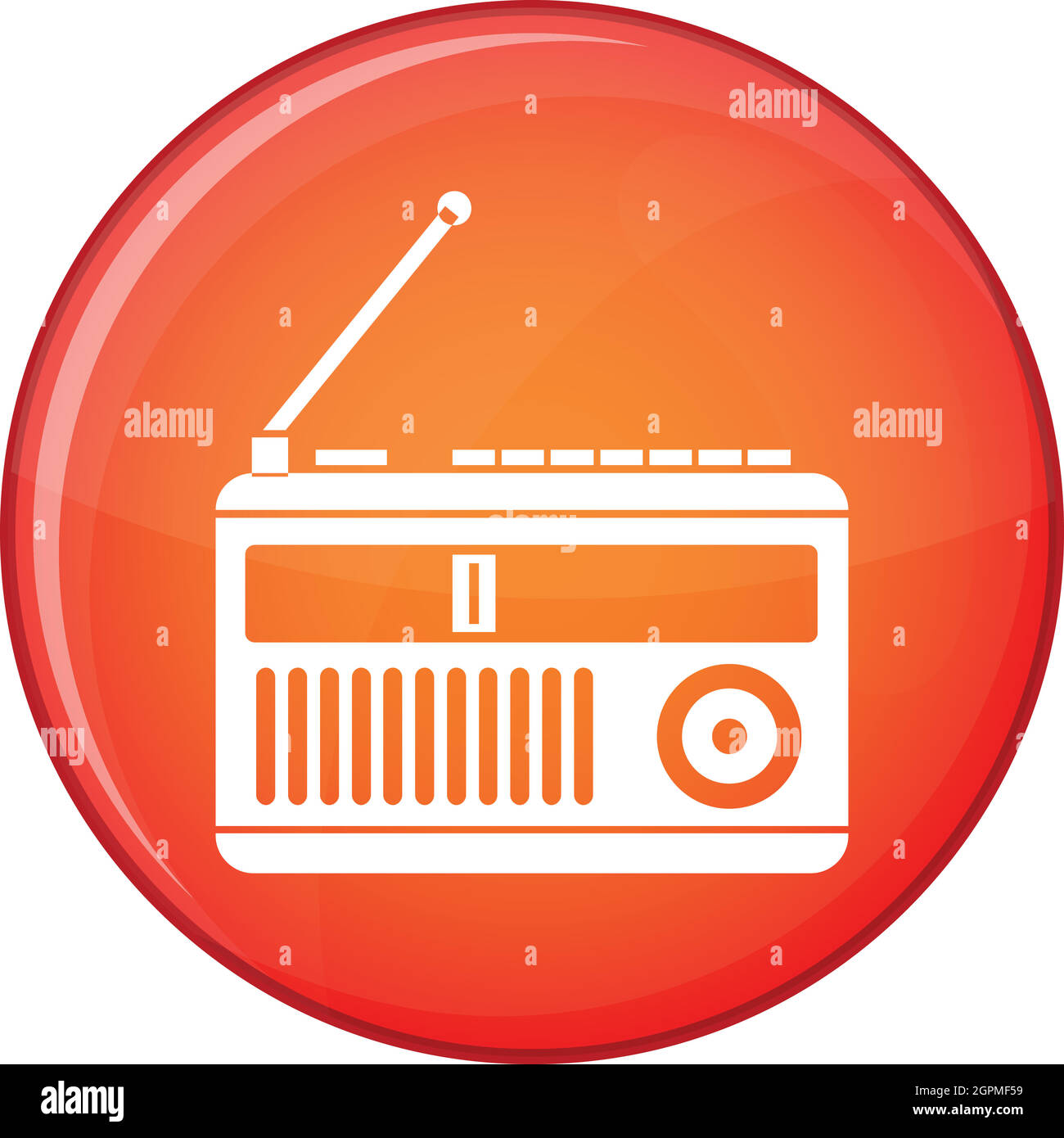 Retro Radio Icon