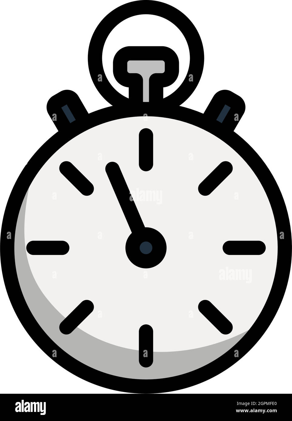 Icon Of Stopwatch Stock Vector Image & Art - Alamy