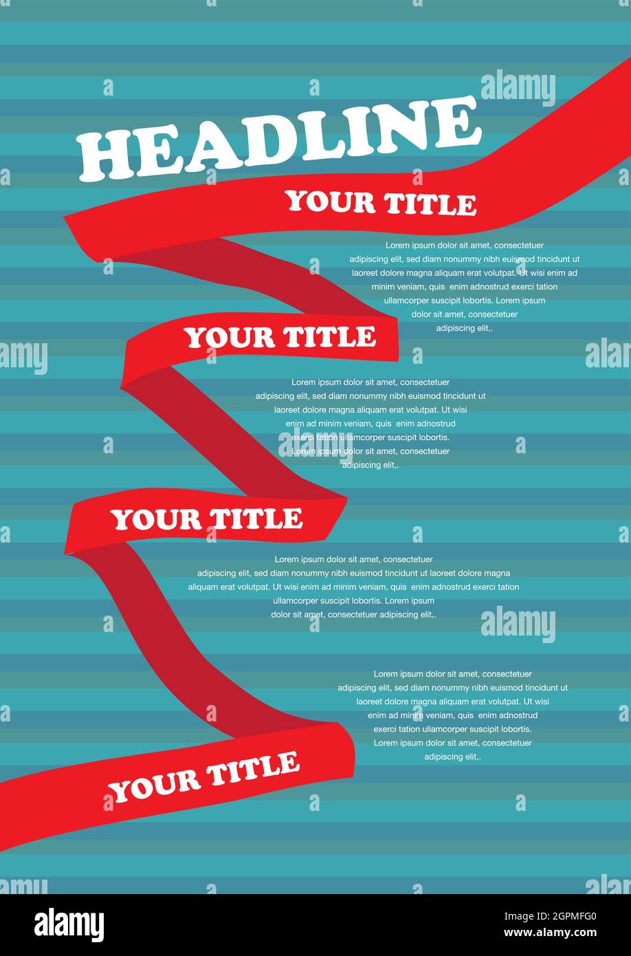 Colorful Paper folding Vector Layout Design Template with area for ...