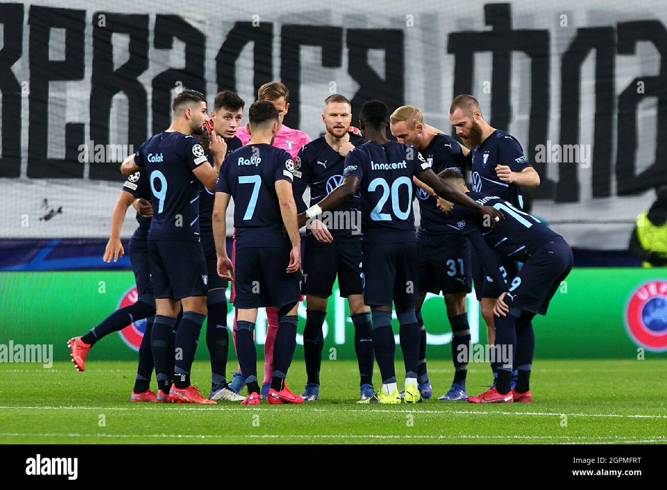 September 29, 2021, Saint Petersburg, Russia. UEFA Champions League ...