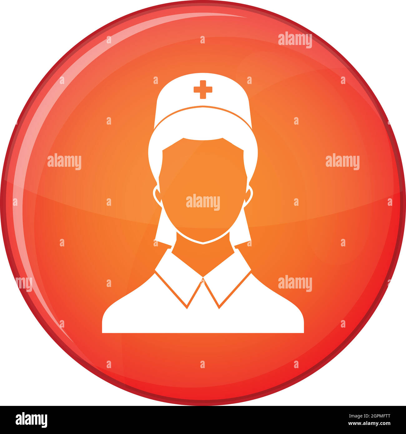 Doctor icon, flat style Stock Vector Image & Art - Alamy