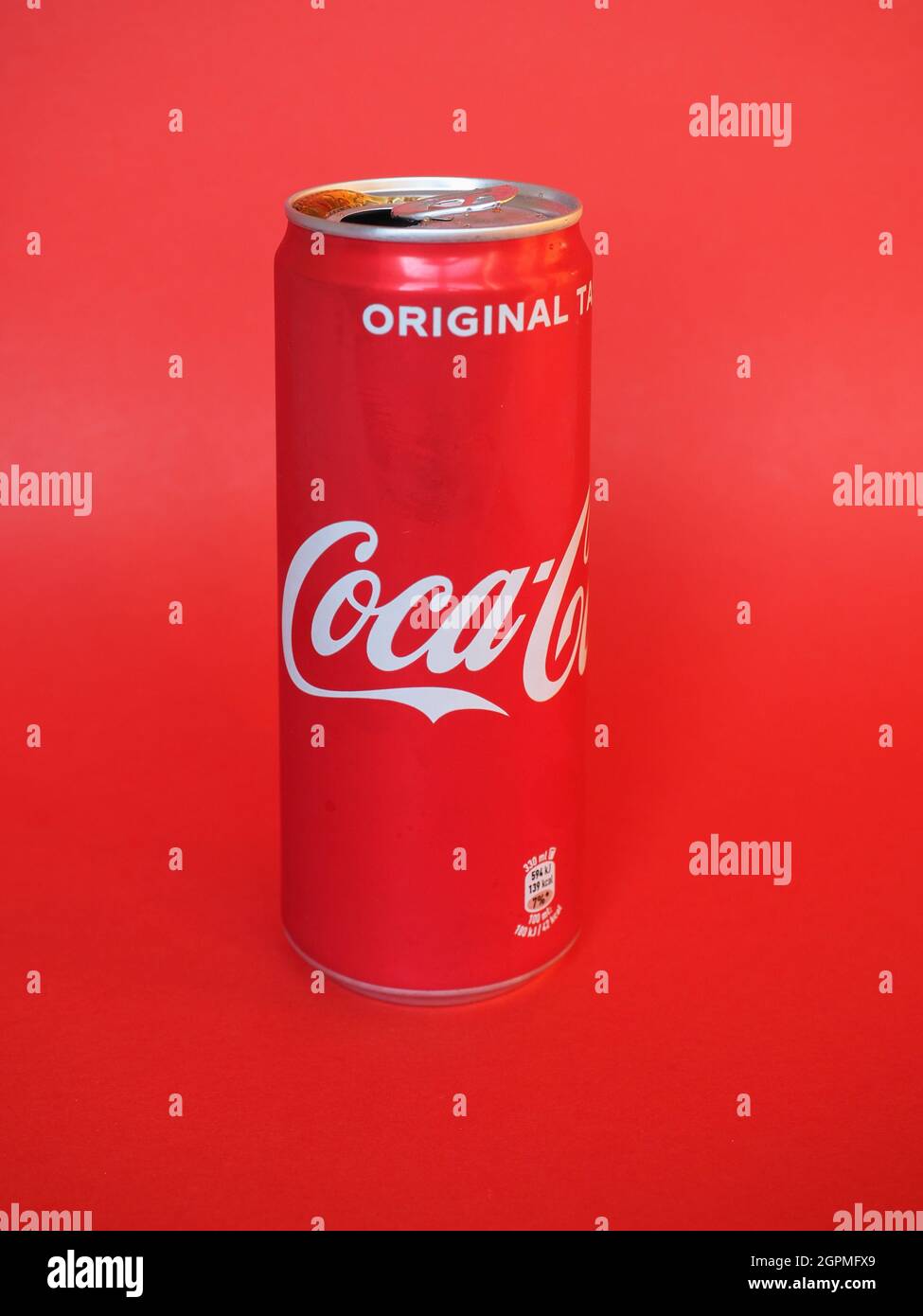 ATLANTA, USA - CIRCA SEPTEMBER 2021: Can of Coca Cola Stock Photo - Alamy