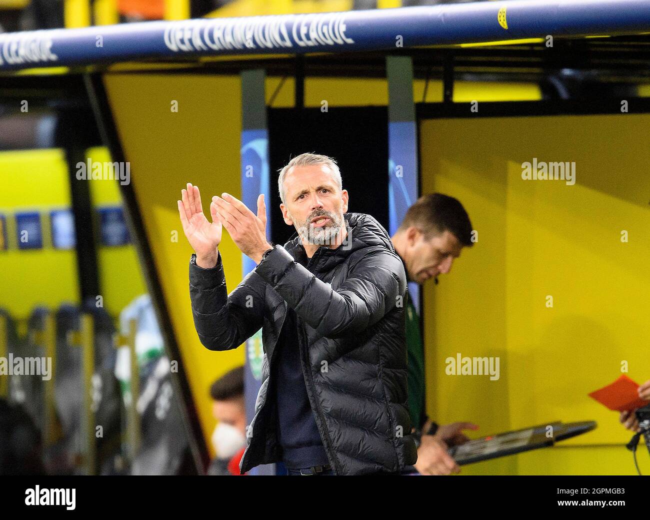 coach Marco ROSE (DO) claps, clapping, gesture, gesture Soccer ...