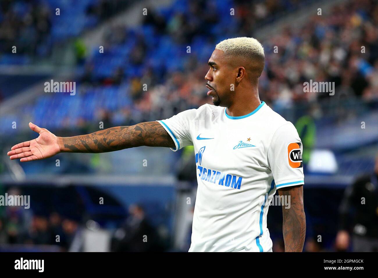 September 29, 2021, Saint Petersburg, Russia. UEFA Champions League ...