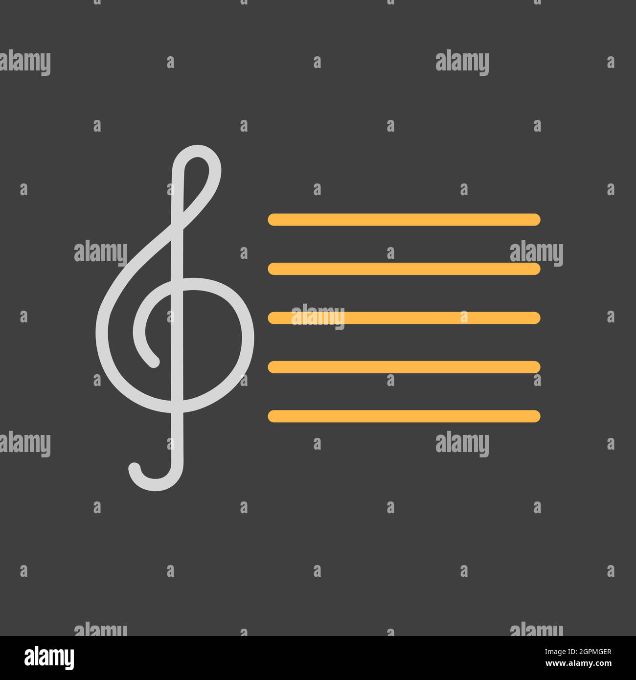 Treble clef background hi-res stock photography and images - Alamy