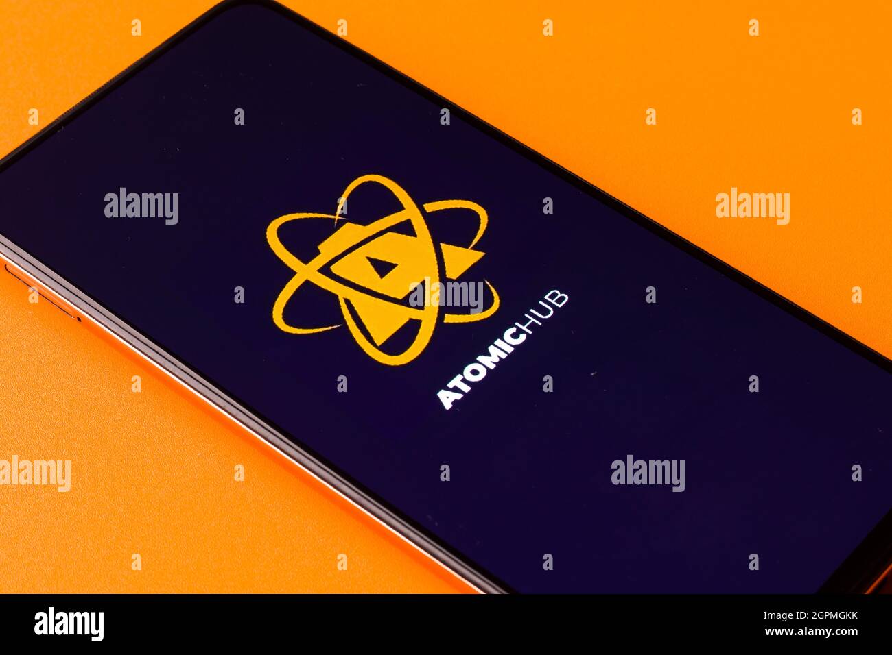 Atomichub logo hi-res stock photography and images - Alamy