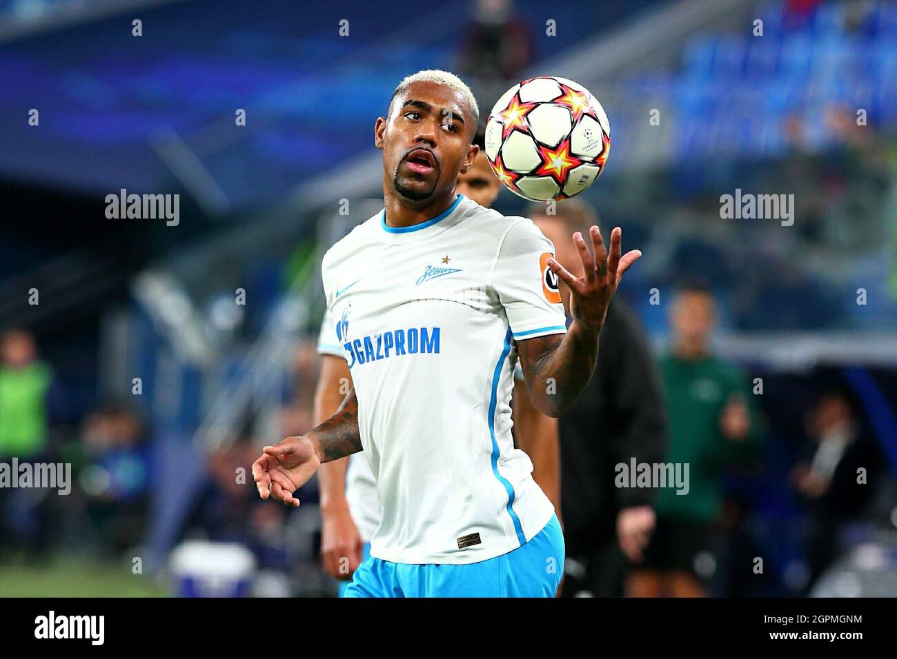 September 29, 2021, Saint Petersburg, Russia. UEFA Champions League ...