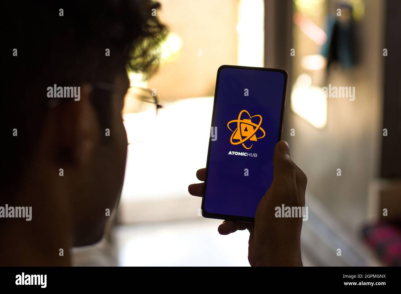 Atomichub logo hi-res stock photography and images - Alamy